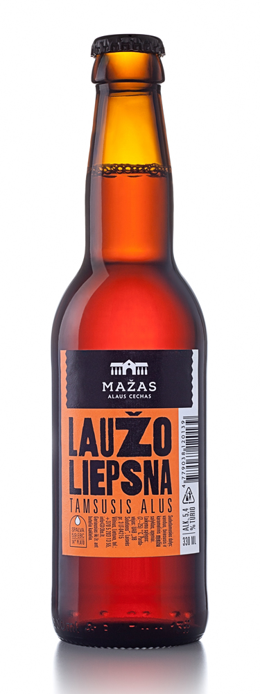 MAŽAS ALAUS CECHAS Laužo liepsna tamsusis alus 0,33l | Wine Maker
