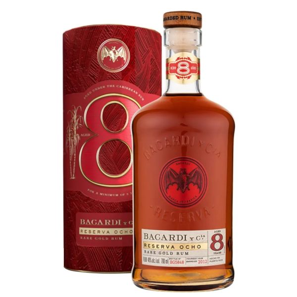 BACARDI 8 Years Reserva Ocho 0,7l (dėž.) | Wine Maker